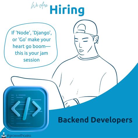 We Re Hiring Backend Developer Location Hyderabad Type Full Time… Oaks