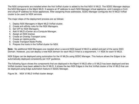 Nsx Deployment In Vi Wld Vmware Cloud Foundation On Vxrail Architecture Guide Vcf 5 2 On