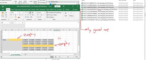Excel Vba Loop With Automatic Saving Code Will Do First Instance But Then Generates Blanks