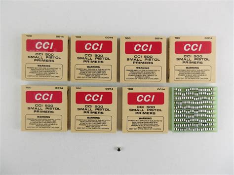 Cci Small Pistol Primers