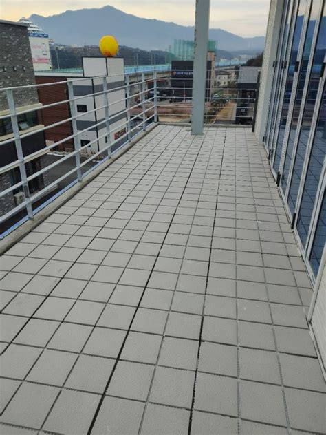 신축 테라스 석재타일 시공방법 네이버 블로그