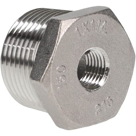 Value Collection Pipe Hex Bushing 1 X 1 4 316 Stainless Steel