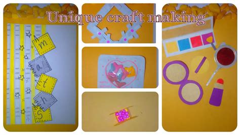 Paper Makeup Kit 4other Craft Youtube