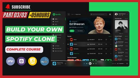 Build Your Own Spotify Clone Javascript Php And Mysql Tutorial Part 0303 Youtube