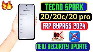 Tecno Spark 20 20c Frp Bypass Android 13 Tecno Spark 20 Pro Google Account Bypass Without Pc