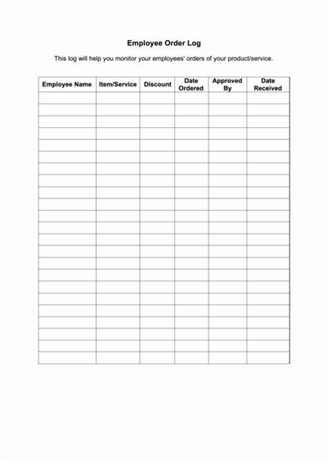 Work Hours Log Sheet Peterainsworth