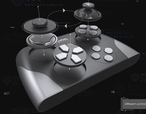 Concept Of Modular Game Controller On Behance