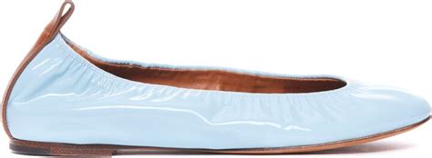 Lanvin The Leather Ballerina Flats Shopstyle