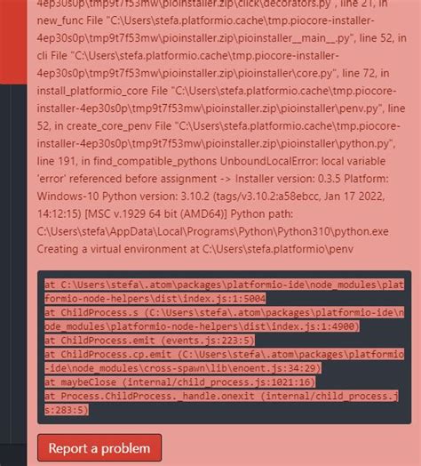 Installation Manager Issue Platformio Platformio Core Installer Github