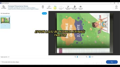 Epson Scan Smart Yazcı Nasıl Yapılır Youtube