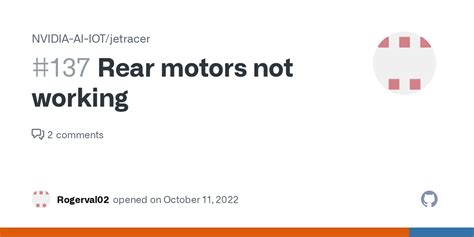 Rear Motors Not Working Issue 137 NVIDIA AI IOT Jetracer GitHub