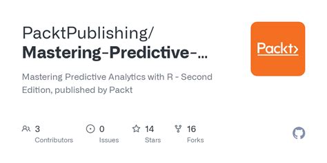 Github Packtpublishingmastering Predictive Analytics With R Second Edition Mastering