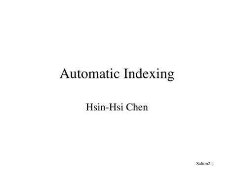 ppt automatic indexing powerpoint presentation free download id