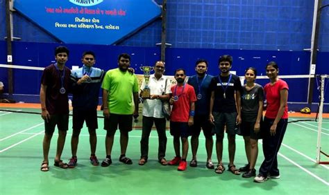 Dr Bhargav Goradiya On Linkedin Bvm Badminton Sports