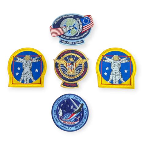 Nasa Astronaut Mission Patches Sts 41d 51c 51d And Eva Patches Lot Ebay