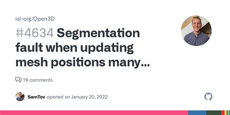 Segmentation Fault When Updating Mesh Positions Many Times · Issue