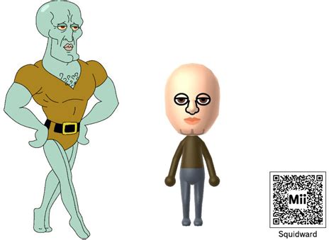 Nintendo Mii Handsome Squidward By Supercaptainn On Deviantart