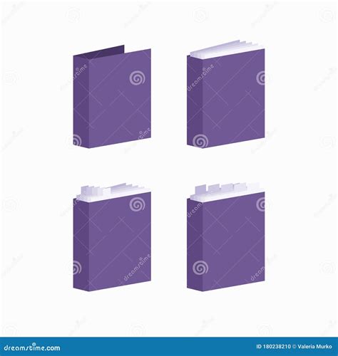 Folder For Documents Office Paper Documents And File Folders Stock Vector Illustration Of