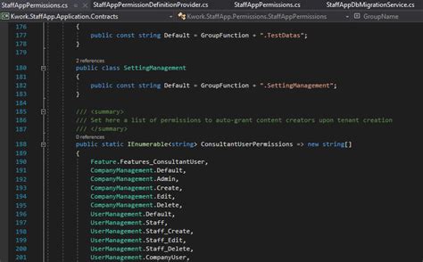 Possible To Have Dbmigrator Updating Permissions Of Exisiting Tenants