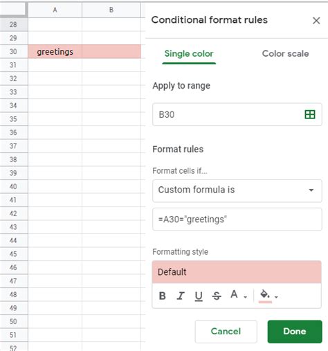 How To Change Cell Color Based On Another Cell Color Google Sheets