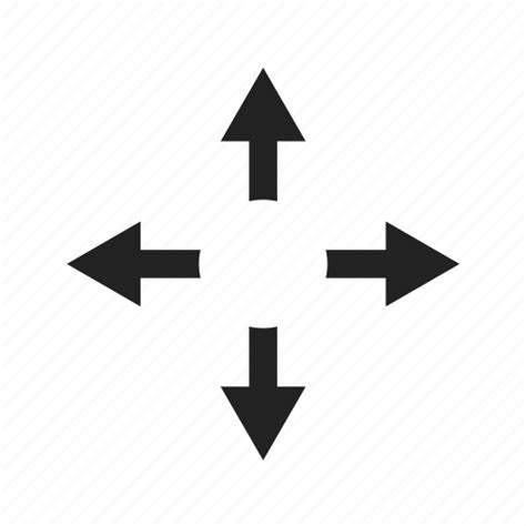 Arrow Arrows Down Expand Left Navigation Right Up Icon
