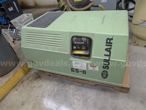 Sullair Es 6 Air Compressors Lot Of 2 Govdeals