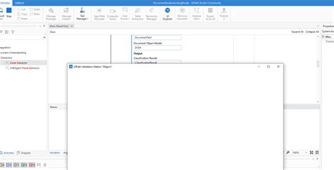 Uipath Document Understanding Present Validation Station Panel Screen Does Not Load Studio
