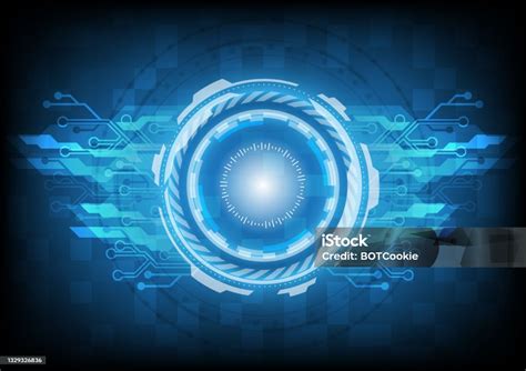 디지털 인포그래픽 추상 홀로그램 하이테크 배경 가상 현실 기술 전기 혁신 회로 기판 인터페이스 미래 공상 과학 빛나는 Hud 원 과학 데이터 Brand Name Video