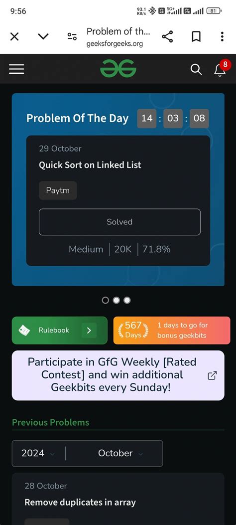 Day Geekstreak2024 Geekstreak Problemsolving Learning