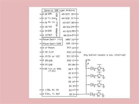 Triggering An Interrupt Using Multiple Buttons General Electronics