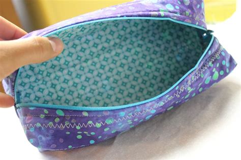 Zippered Box Pouch Tutorial Crafty Gemini