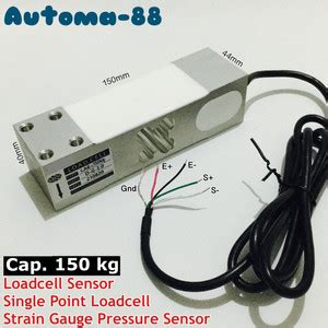 Jual Loadcell 150kg Load Cell 150 Kg Sensor Timbangan Digital Weighing Best Kota Surabaya