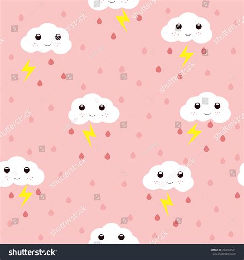 Smiley Face Lightning Pattern Over 26 Royalty Free Licensable Stock