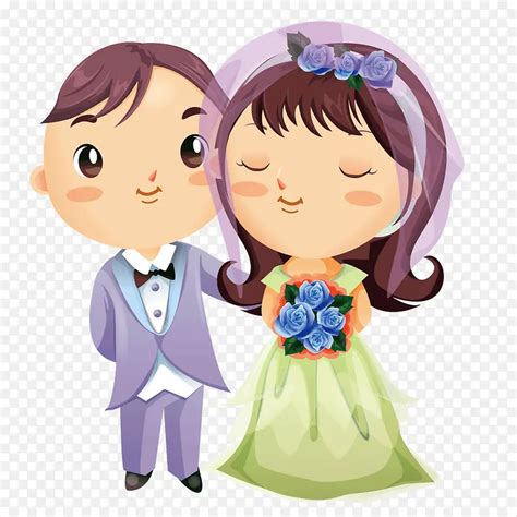 卡通新郎新娘png图片素材下载 图片编号qdxdnapm 免抠素材网
