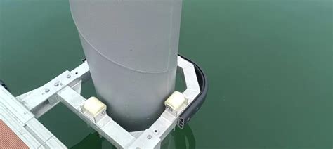 Floating Dock Connecting WayPiling Guides And Anchoring System Jetty Master