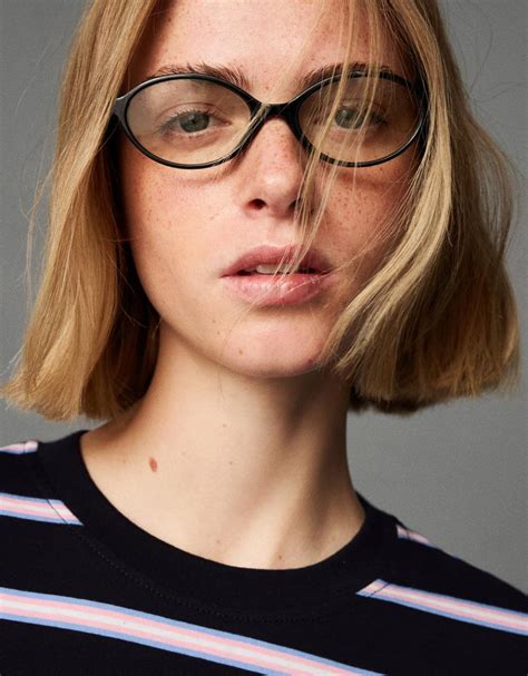 Blue Light Filter Glasses Women Bershka