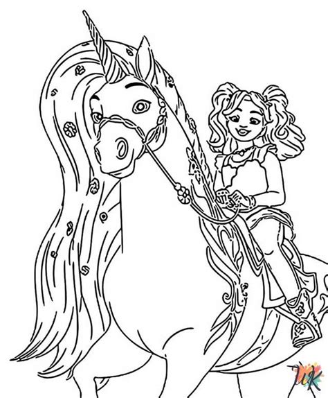 Unicorn Academy Coloring Pages Рисунки Фоновые рисунки