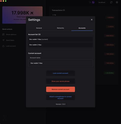 Optional Bip39 Passphrase At Wallet Creation And Restore · Issue 17 · Alephiumdesktop Wallet