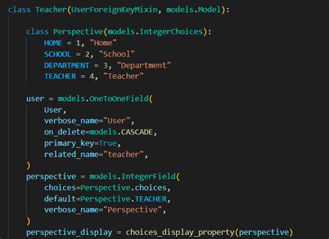 Integerchoices In Django Models Working Seamlessly From The Backend And The Frontend Using