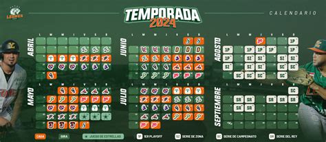 Oficial Leones Revela Su Calendario De La Temporada 2024 Leones De