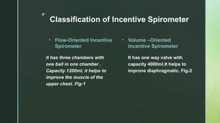 Incentive Spirometer And Description Of Use PPTX