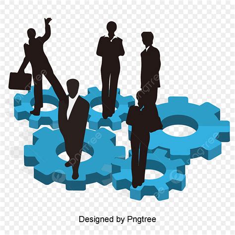 기어 위에 서서 성공을 인사 일러스트 사람 클립 아트 사람 벡터 기어 벡터 Png 일러스트 및 Psd 이미지 무료 다운로드 Pngtree