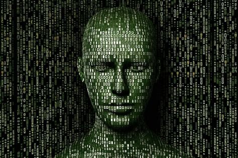 Premium Ai Image Human Shape Made With Digital Binary Codes Concept Of Artificial Intelligence