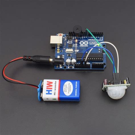 Make A Motion Sensor Using Pir Motion Detector Interfacing With Arduino