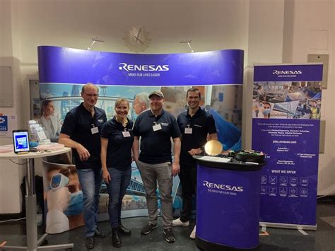 Renesas Electronics On Linkedin Recently We Took Our New Booth For Its First Spin And Attended
