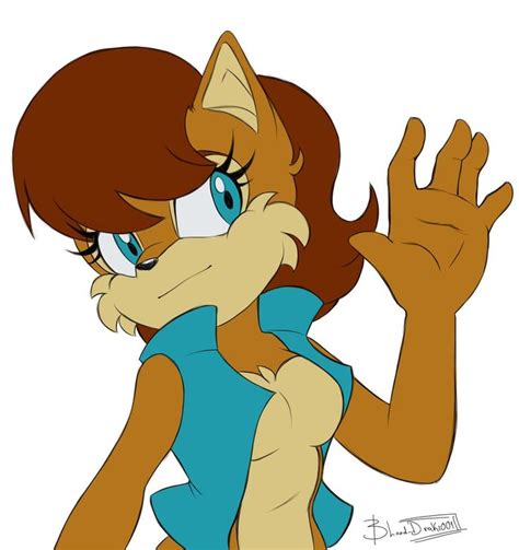 Sally Acorn Fan Art By Seedher On Deviantart Sally Acorn Anthro