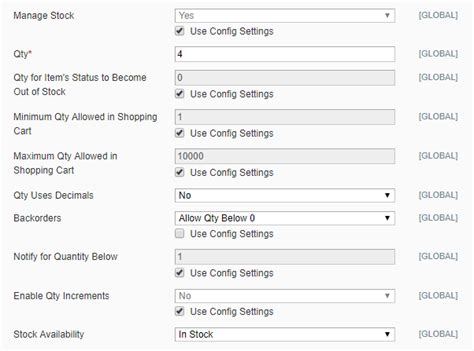 Magento 1932 Configurable Product On Back End In Stock But In
