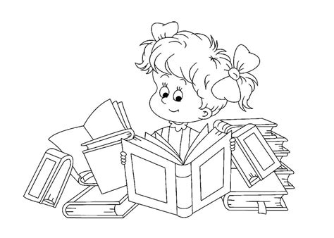 Раскраски Школа для детей распечатать бесплатно А4