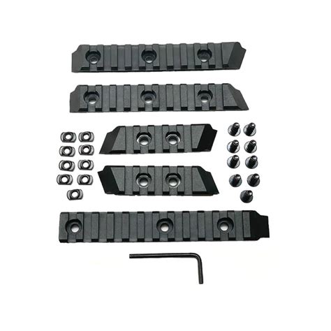 Mlok Picatinny Accessory Rails Kit For Apex Meta Tactical