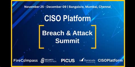 Cisoplatform On Linkedin Innovation Security Architecture Bangalore Mumbai
